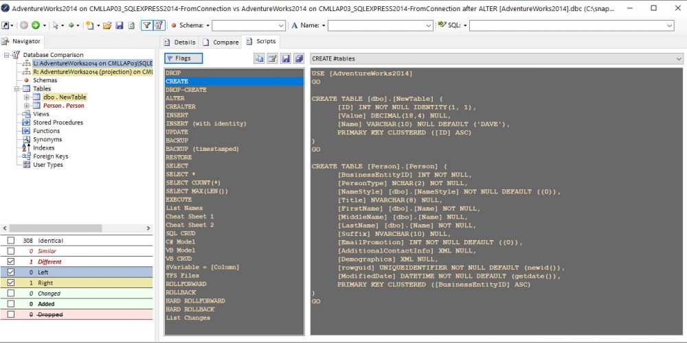 SQLCompass features fuzzy & regex matching - SQLCompass